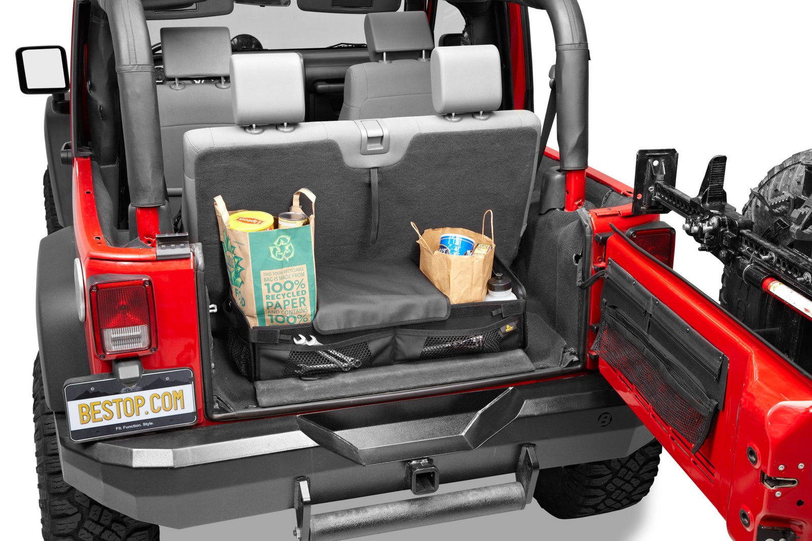 Full length organizer with dividers for the rear? | Jeep Wrangler TJ Forum