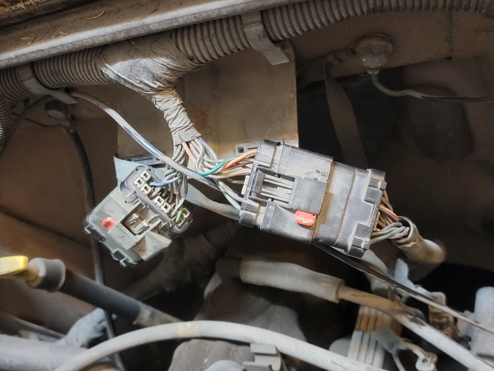 Firewall Electrical Connectors | Jeep Wrangler TJ Forum