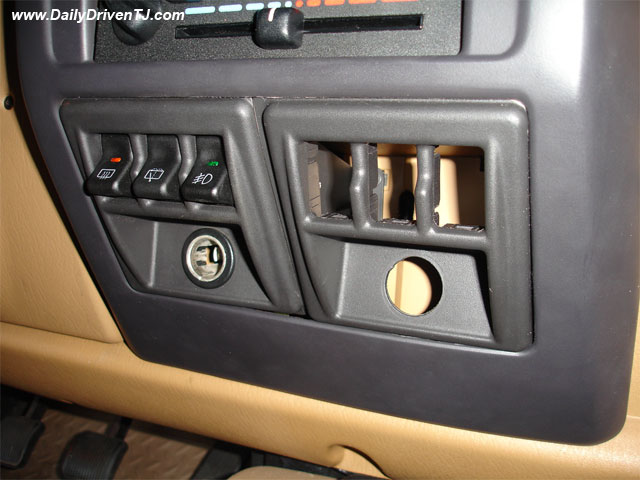 Switch pod that take factory style switches? | Jeep Wrangler TJ Forum