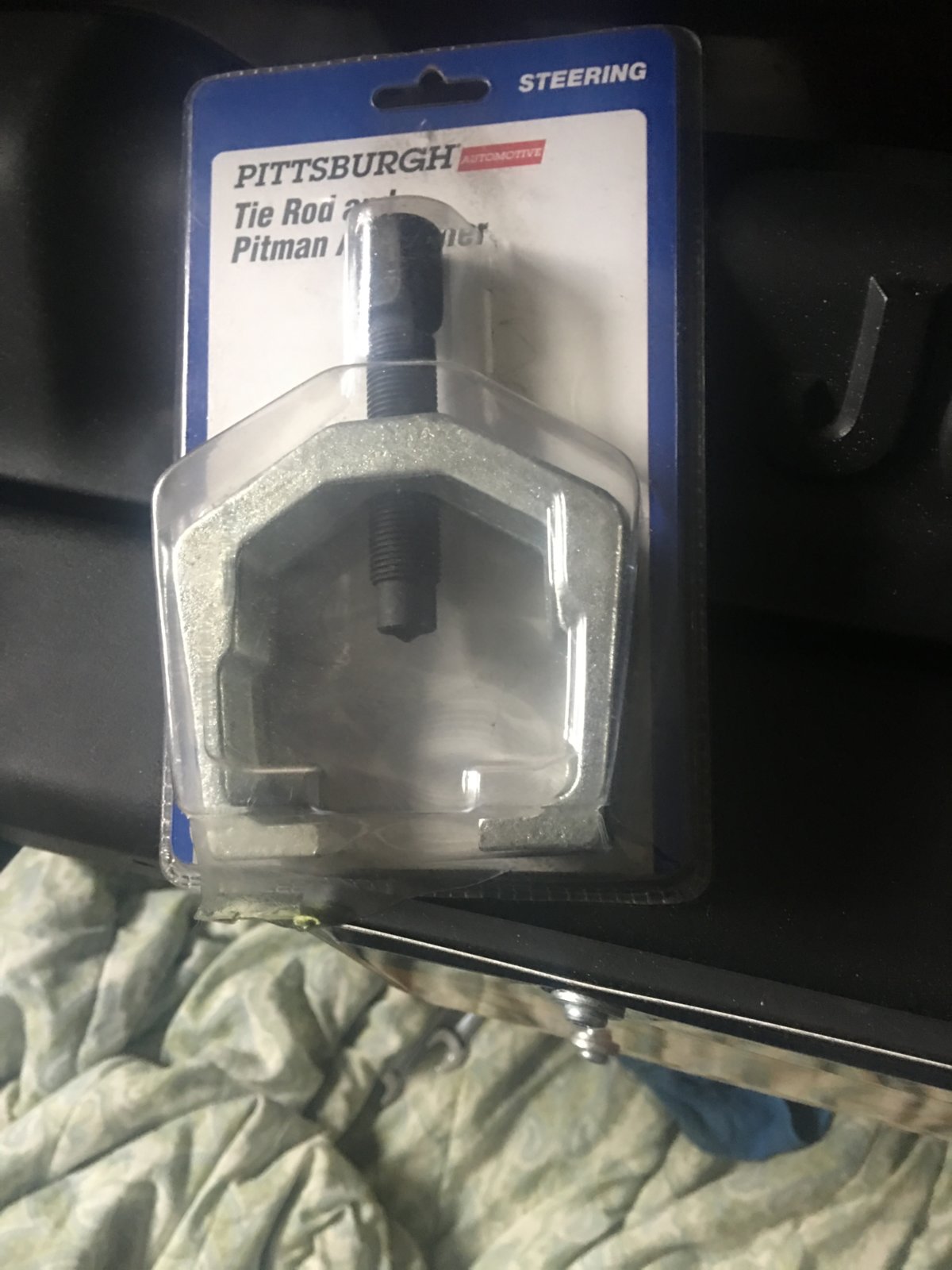 Trick for Removing Steering Stabilizer Tapered Bolt | Jeep Wrangler TJ ...