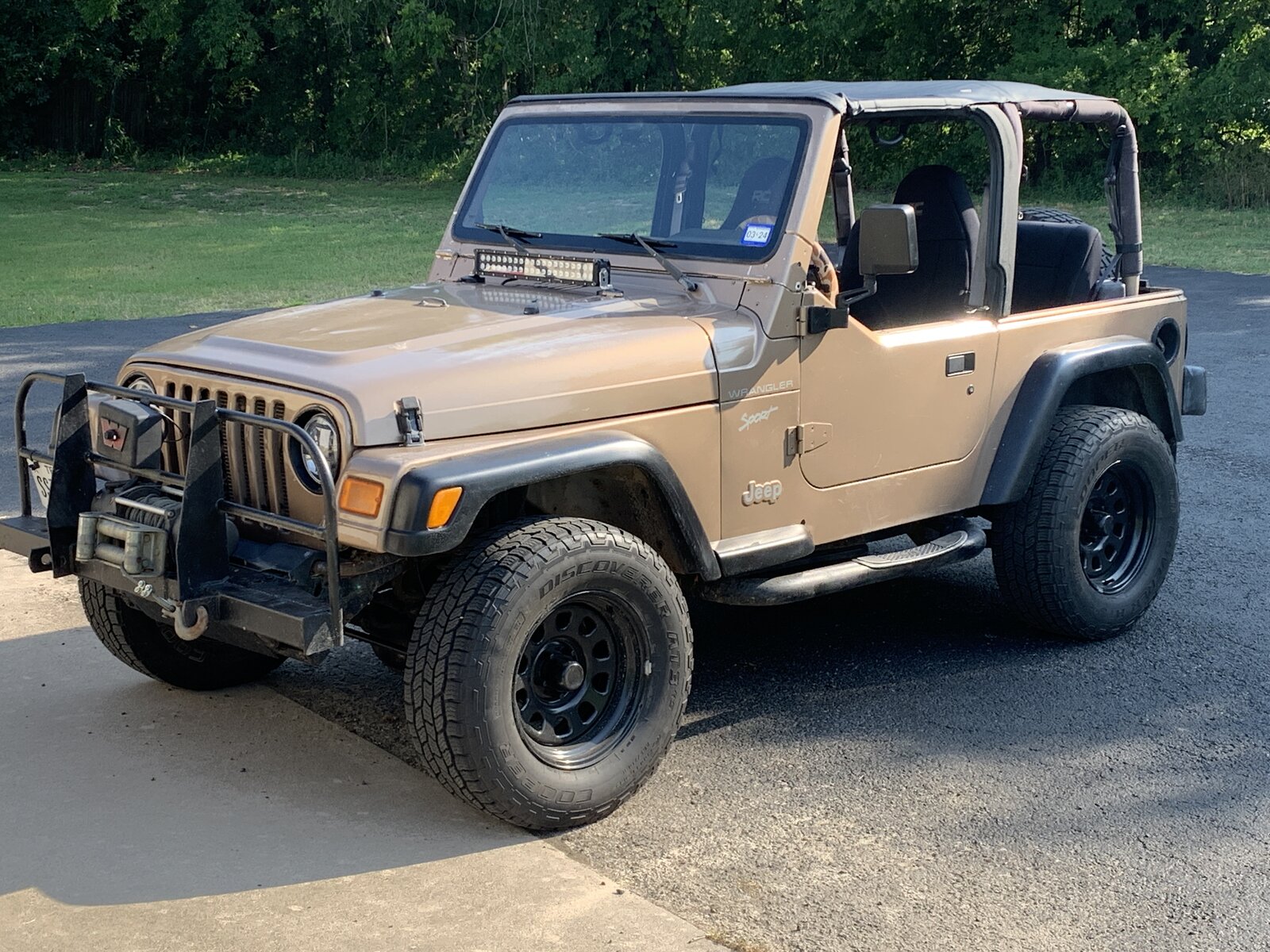 Post pictures of your khaki / tan TJ | Page 5 | Jeep Wrangler TJ Forum