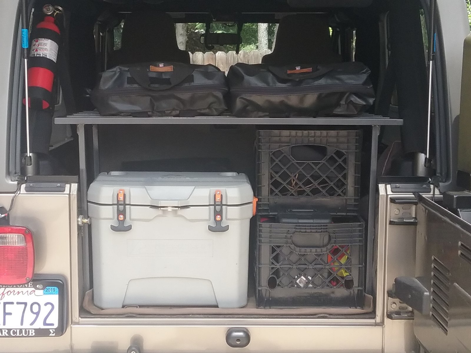 Cooler Behind a TJ Rear Seat? | Jeep Wrangler TJ Forum