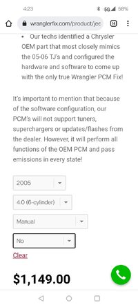2004 PCM & TCM vs 2005 / 2006 | Jeep Wrangler TJ Forum